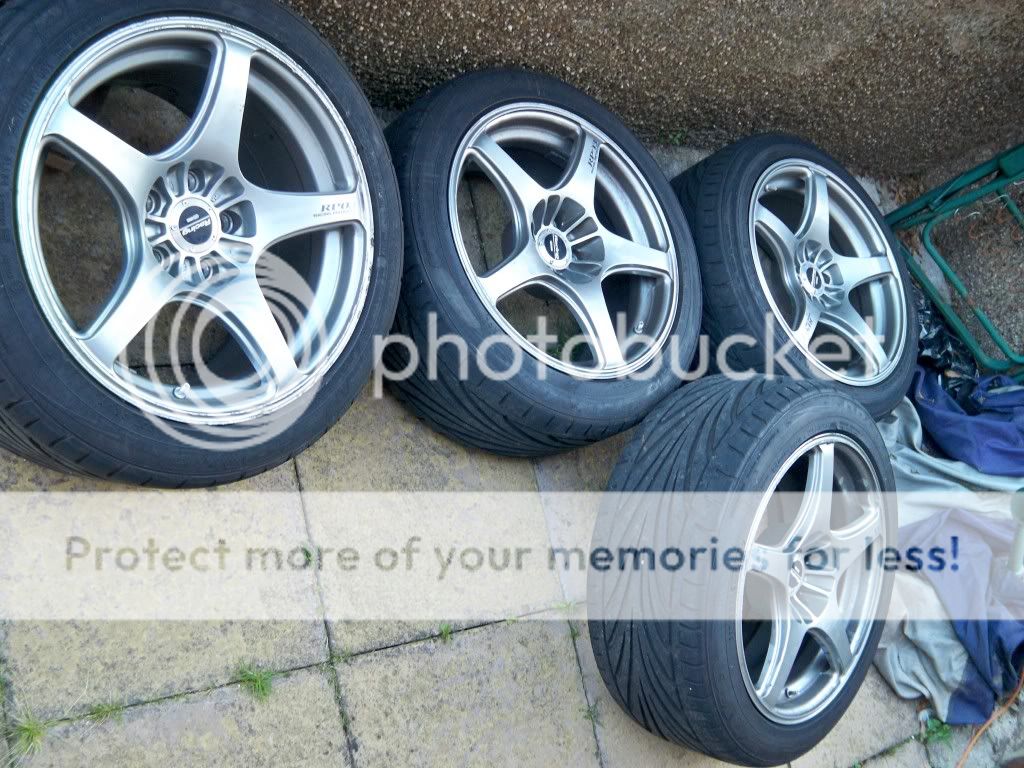 17" Enkei RP03 Alloys 5x 114.3 ALSO 18" rota gtrs multi stud ...