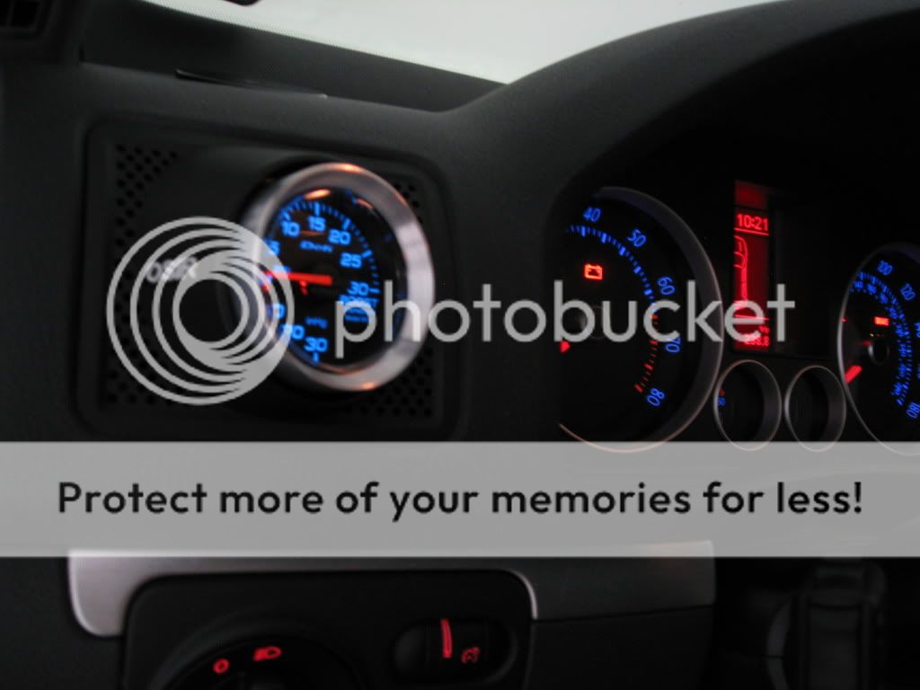 Defi Blue Racer with Forge Boost Tap and OSIR Vent Pod-$250-CT | VW GTI ...